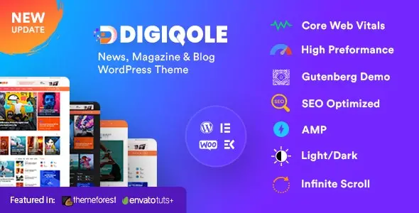 Berikut ini Tutorial Cara Install Theme Digiqole